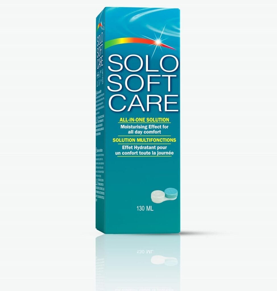 SOLO SOFT CARE All-In-One Solution (130ml) - Al Ameen Optics Qatar
